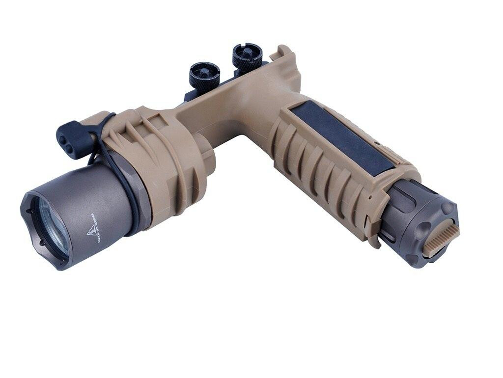 M910A Vertical Foregrip Strobe Flashlight, FDE (EX202T)