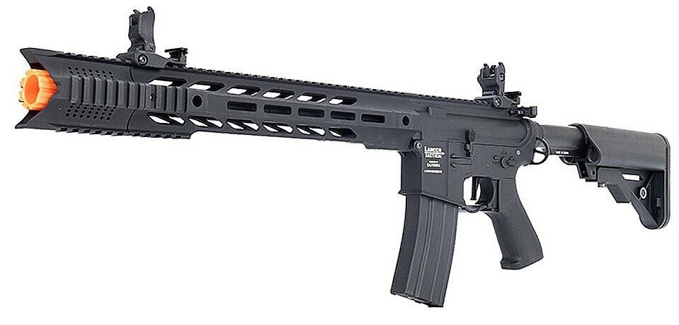 Lancer Tactical Interceptor SPR ProLine Series Airsoft Rifle, Low FPS ...