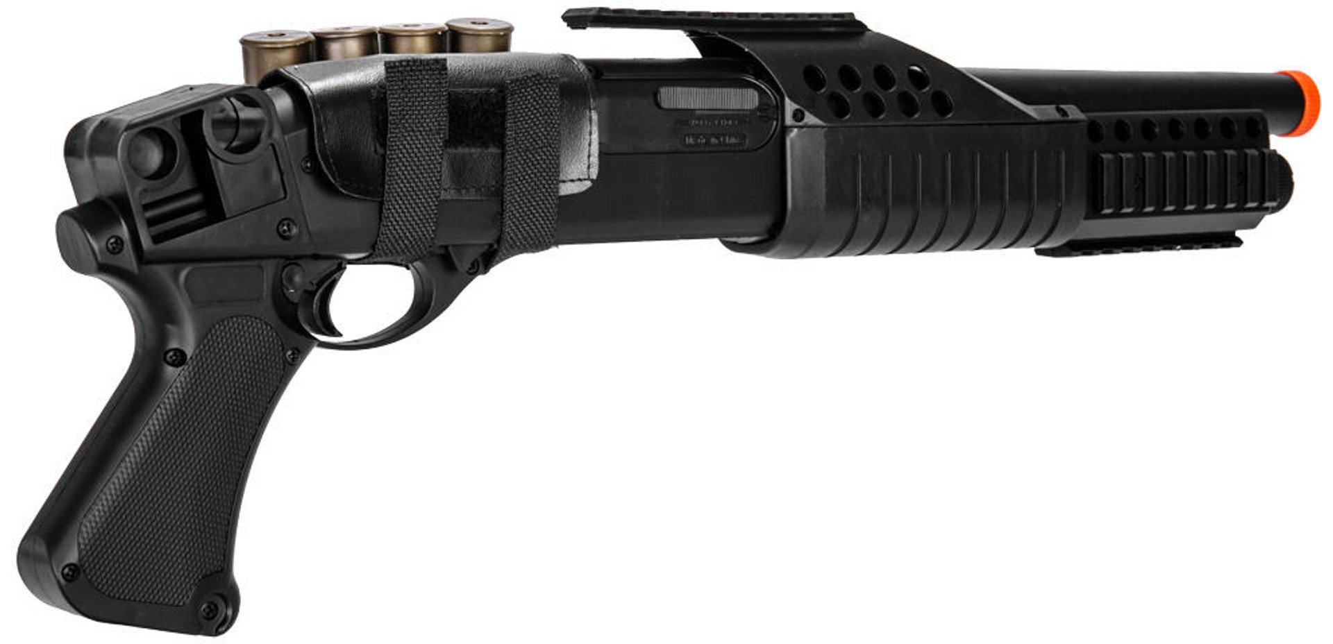 Ama M180a1 Spring Ris Pistol Grip Airsoft Shotgun Black Airsoft Station