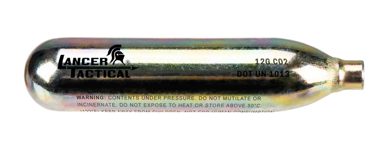 Lancer Tactical High Pressure 12 Gram CO2 Cartridges for Airsoft ...