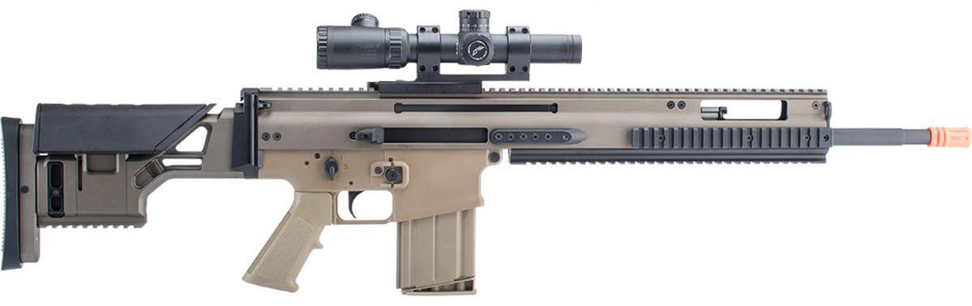 ARES Cybergun FN Herstal-Licensed SCAR-H TPR Airsoft AEG Rifle, Tan | Airsoft Station