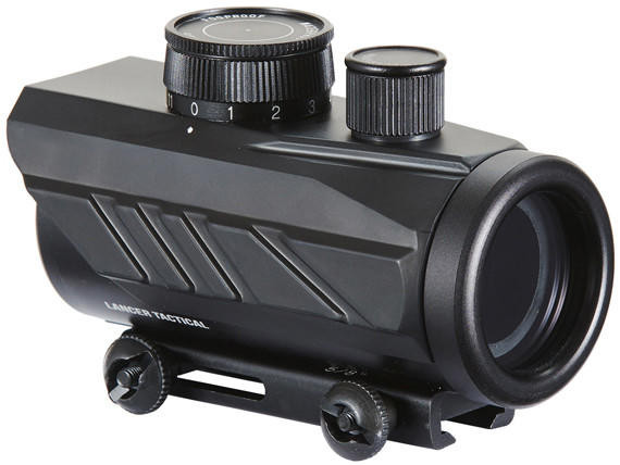 Lancer Tactical Reflex Red Dot Scope, Black | Airsoft Station