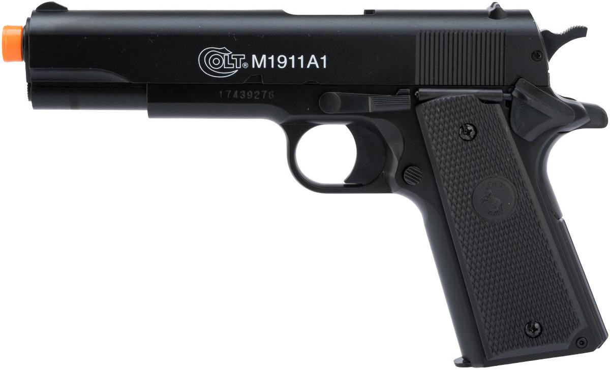 Colt Licensed Full Size M1911A1 Airsoft Spring Pistol with Metal Slide ...
