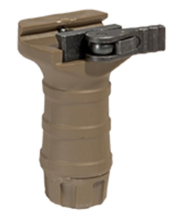 UK Arms TD "Short" Vertical Foregrip Quick-Detach, Dark Earth | Airsoft ...