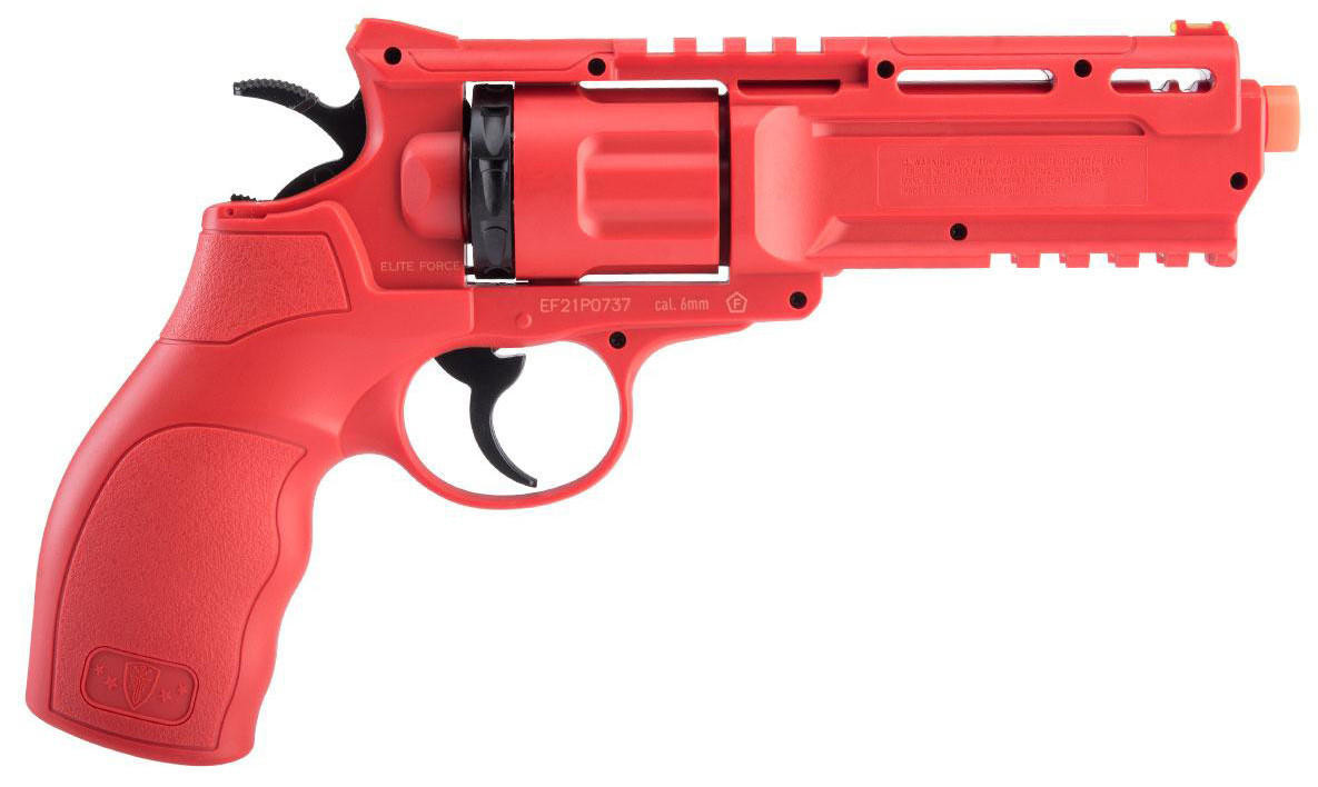 Elite Force H8R Gen2 CO2 Airsoft Revolver, Red/Black | Airsoft Station