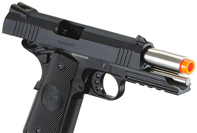 Golden Eagle 3324 1911 Gas Blowback Airsoft Pistol, Black | Airsoft Station