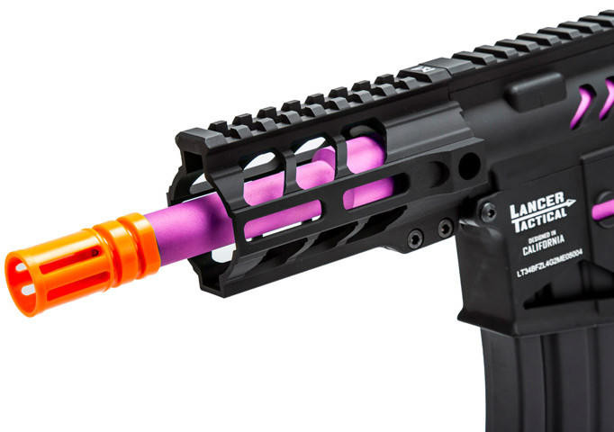Lancer Tactical Enforcer Gen 2 Battle Hawk 4" PDW Airsoft AEG Rifle ...