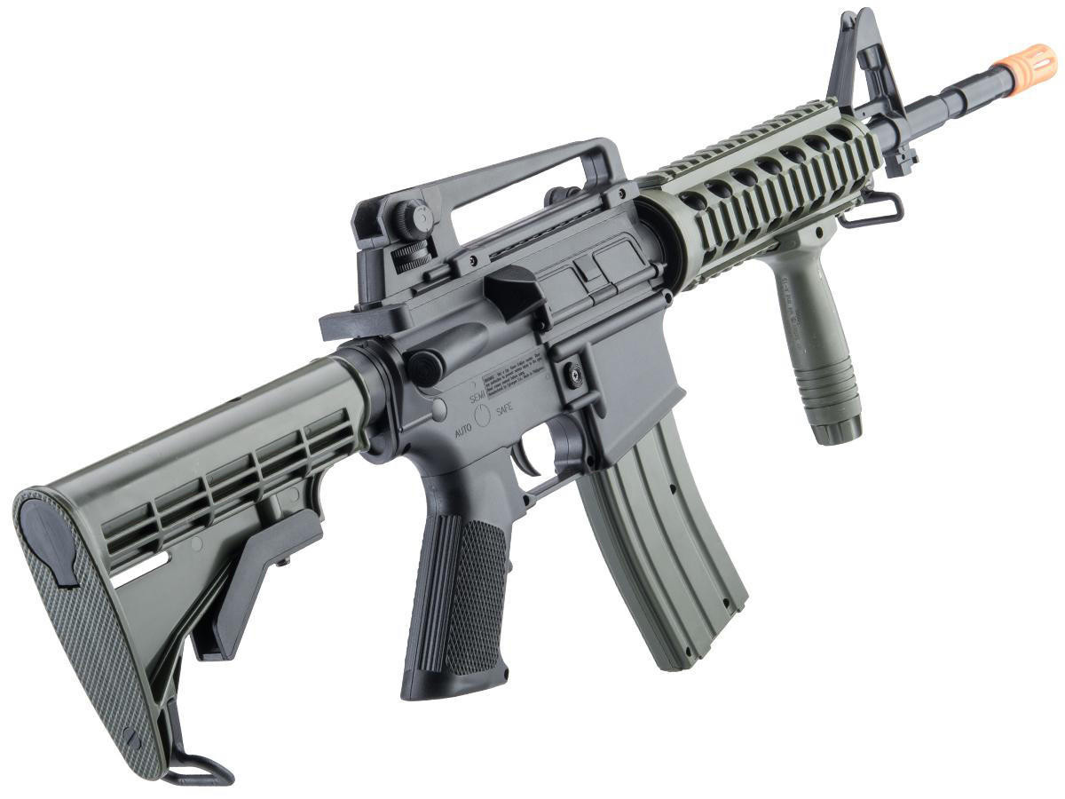 Cybergun Colt Licensed Tactical Spring Powered M4 Airsoft Rifle, Ranger ...