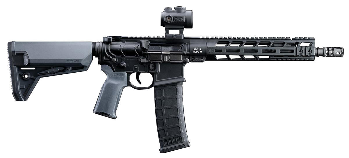 Iron Airsoft EMG PWS Licensed MK111 MOD2 M4 MWS Spec Gas Blowback ...