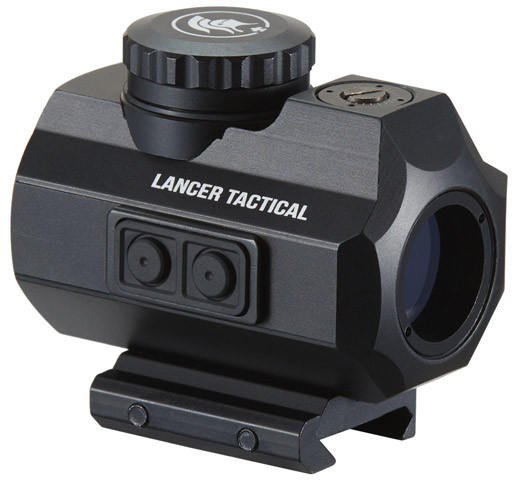 Lancer Tactical Reflex Red Dot Optic, Black | Airsoft Station