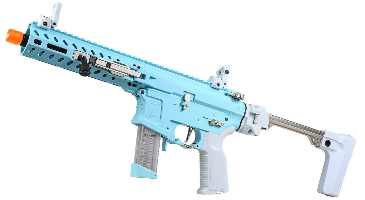 G&G FAR 9 Airsoft AEG Rifle, Macaron Blue | Airsoft Station