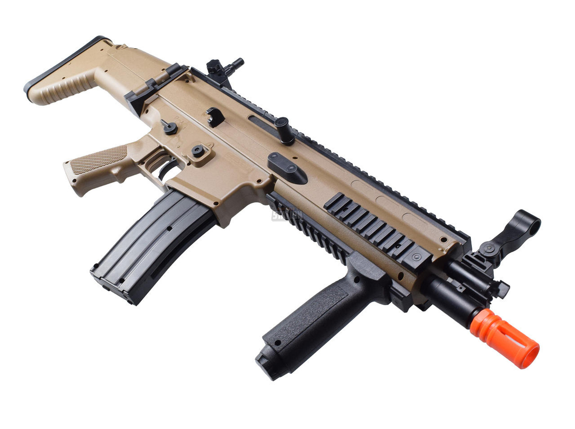 FN Herstal SCAR-L Spring Powered Airsoft Gun, Tan