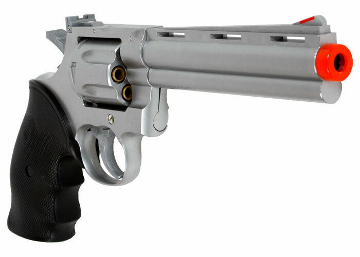 938 Airsoft Revolver 6' Barrel - Silver by UHC