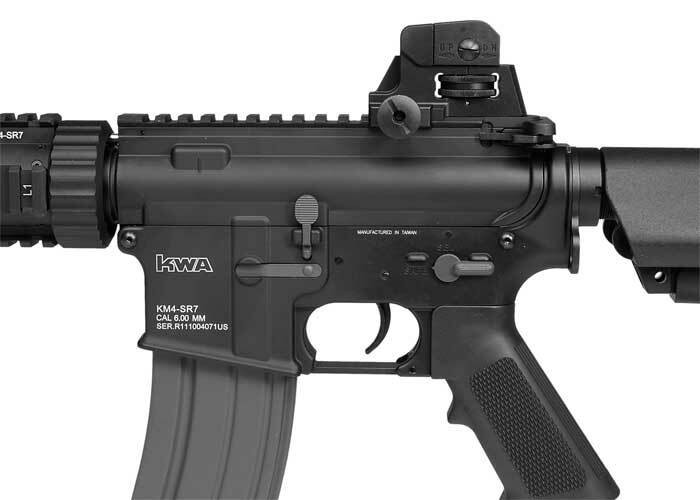 KWA KM4 SR7 DEVGRU Airsoft Gun AEG, 2GX Full Metal Rifle with RIS