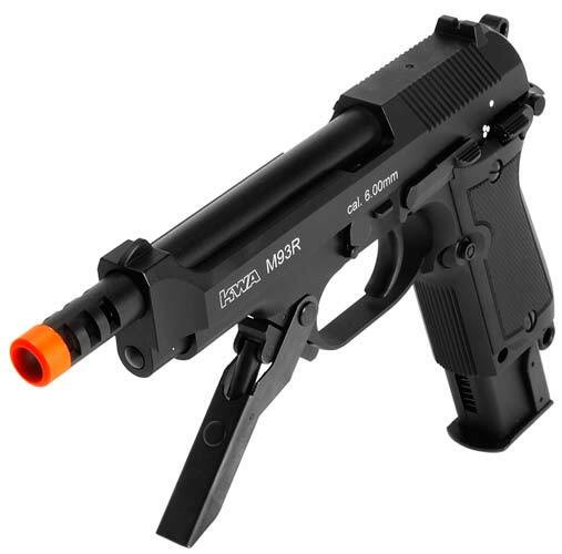 KWA M93R Airsoft Pistol with NS2 gas system, Gas Airsoft Gun
