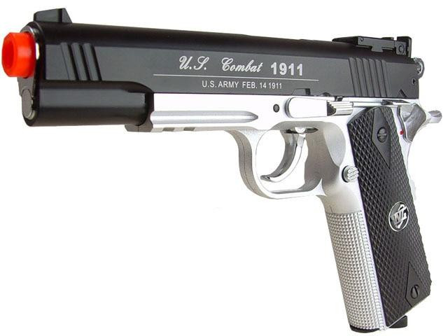 WG US Combat 1911 | CO2 Airsoft Pistol | Full-metal