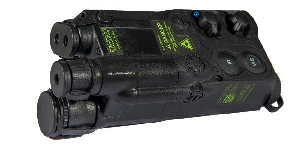 Expandable AN/PEQ-16 Battery Box, Black