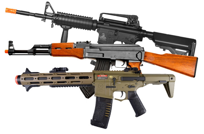 Airsoft Guns By Style | Airsoft Rifles & Pistols
