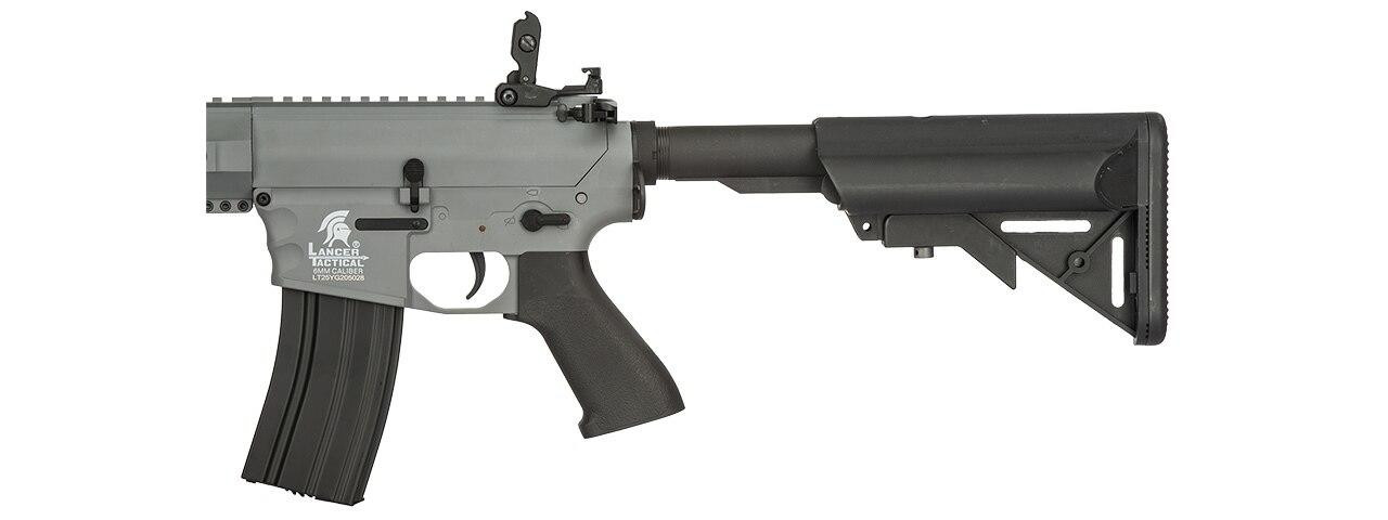 Lancer Tactical Interceptor SPR AEG Airsoft Rifle, Gray | Airsoft Station