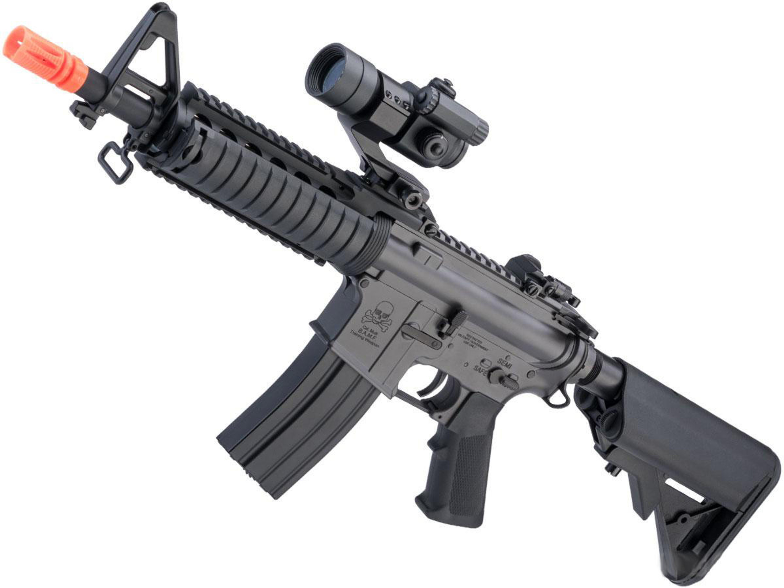 CYMA Sport BAMF M4 RAS II Carbine AEG Airsoft Rifle, Black | Airsoft ...