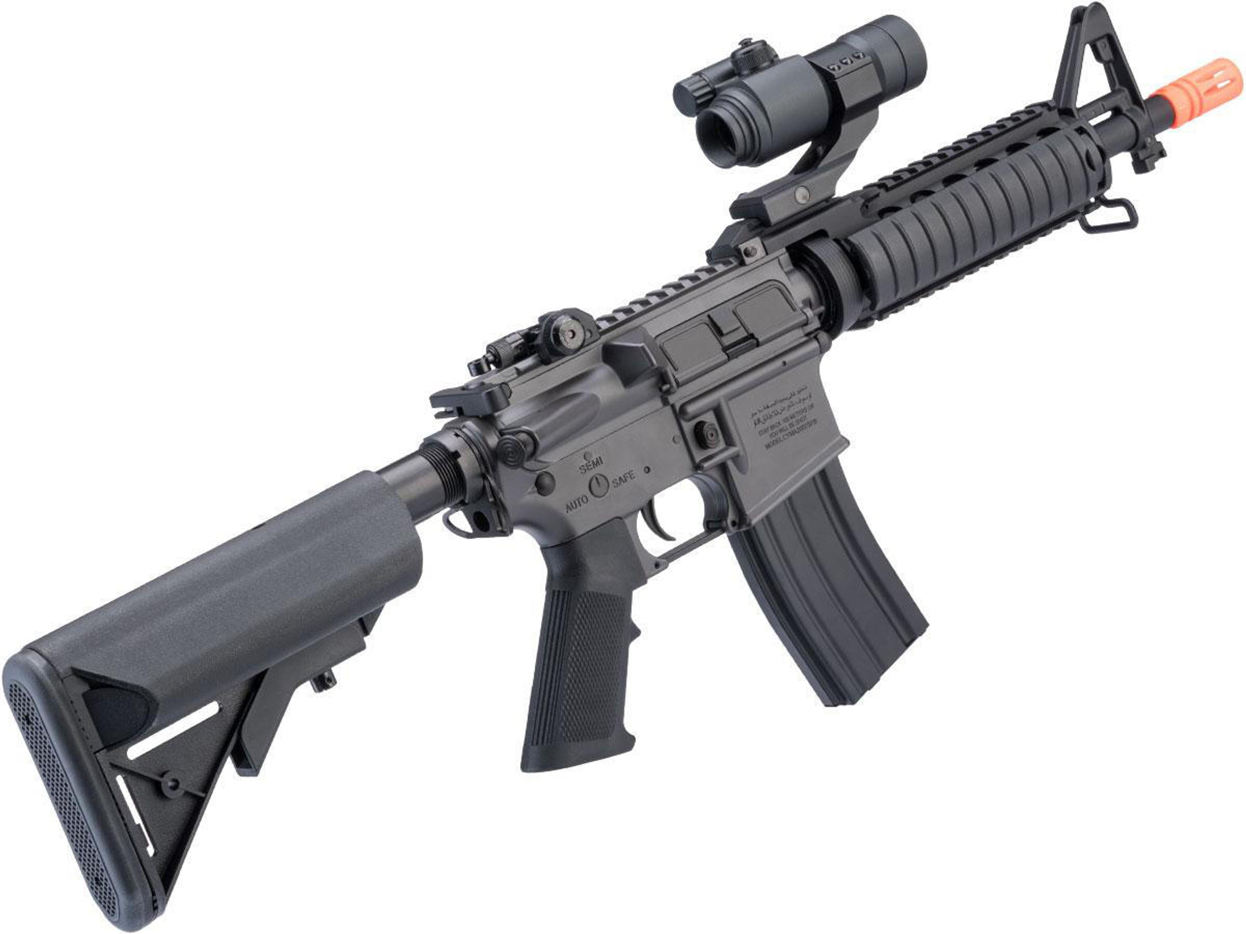 CYMA Sport BAMF M4 RAS II Carbine AEG Airsoft Rifle, Black | Airsoft ...