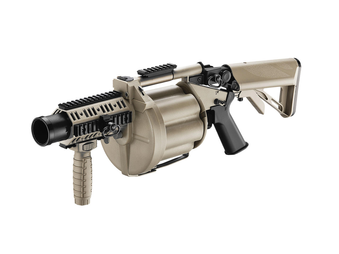 ASG Multiple Grenade Launcher, Desert | Airsoft Station