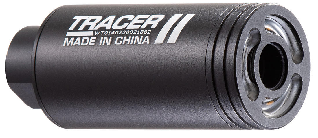 G-Force Spitfire Airsoft Tracer Unit w/ Flame Effect, 14mm CCW, Black | Airsoft Station