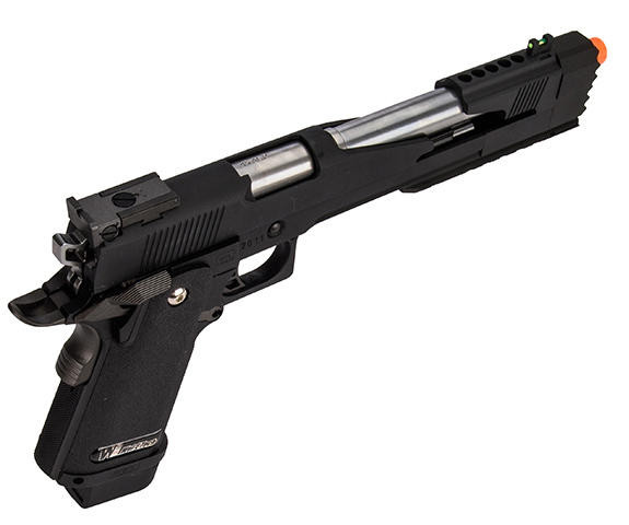 WE-Tech Hi-Capa 7.0 Dragon Long Slide Full Auto Gas Blowback Airsoft ...