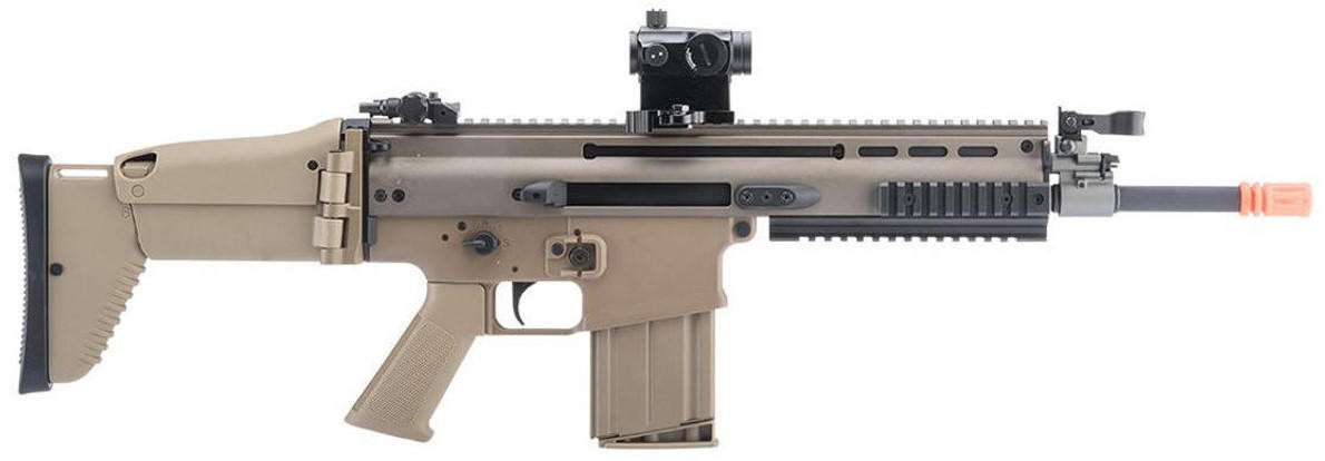 ARES Cybergun FN Herstal Licensed SCAR-H Airsoft AEG Rifle, Tan ...