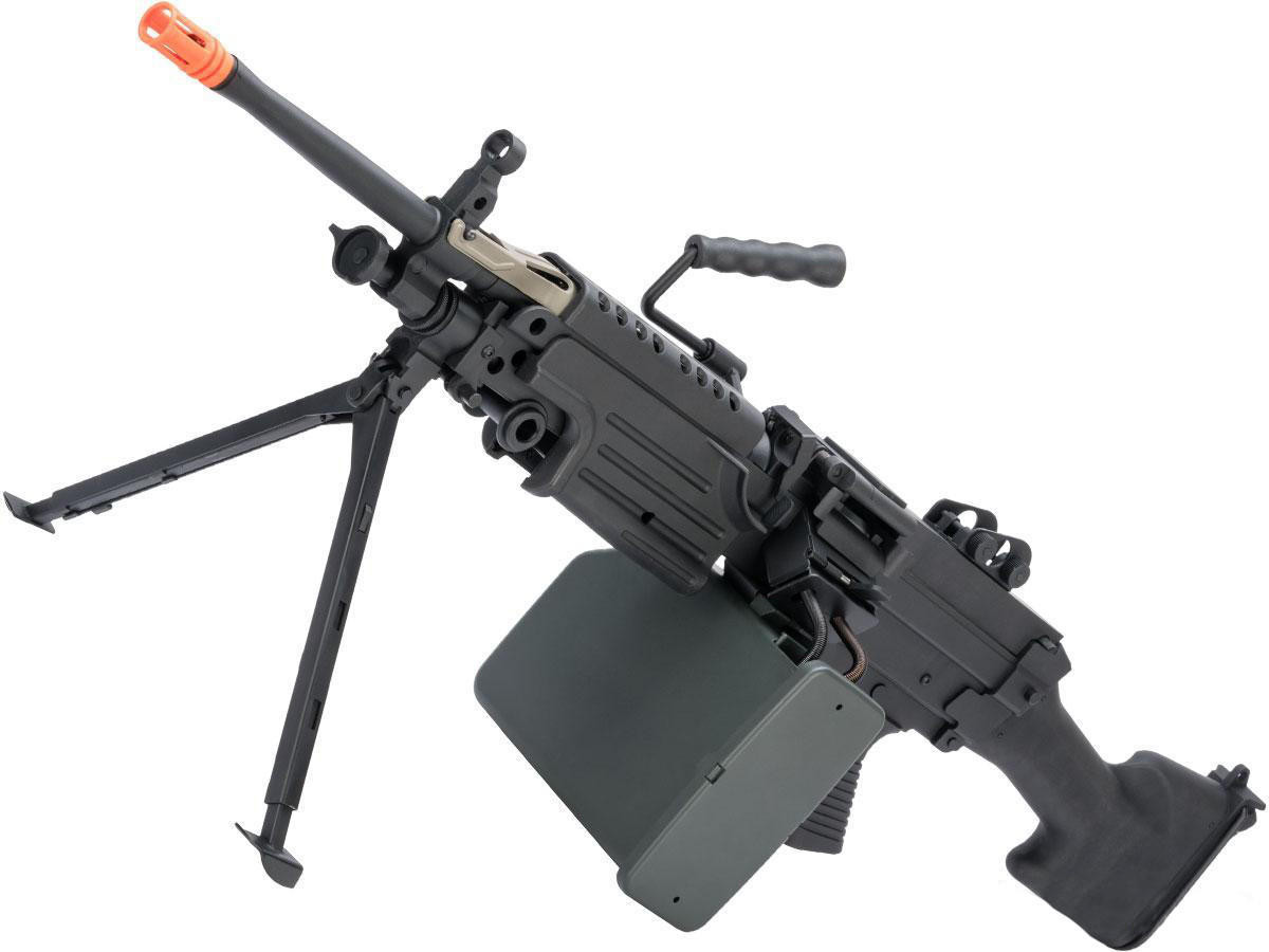 A&K Cybergun FN Licensed "Middleweight" M249 MK II SAW Airsoft Machine ...
