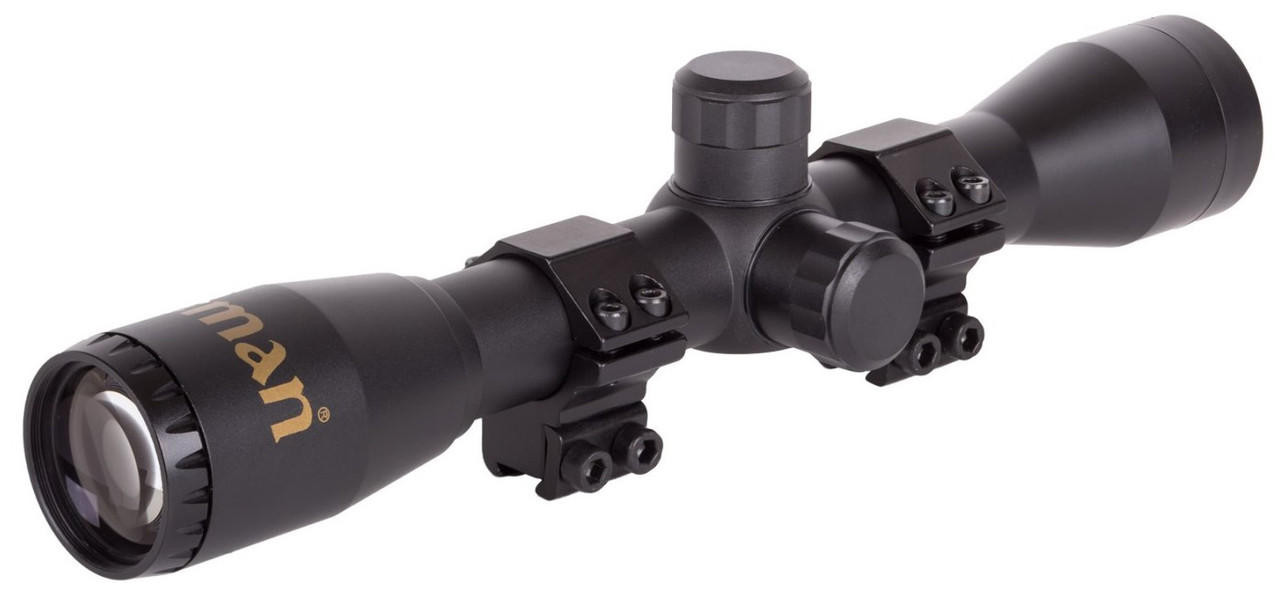 Beeman 4x32 Air Rifle Scope with 2-piece mounts, Black | Airsoft Station