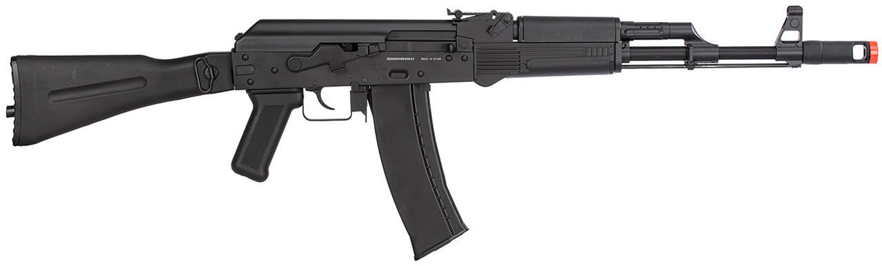 WellFire AK74 Gas Blowback GBB Airsoft Rifle, Black | Airsoft Station