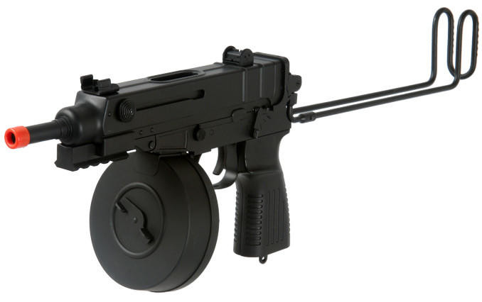 Well R2C VZ-61 Scorpion SMG Airsoft Rifle, Black | Airsoft Station
