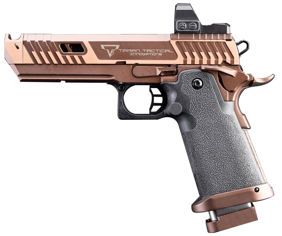 EMG TTI Licensed Sand Viper 2011 Full Auto GBB Airsoft Pistol, Two-Tone ...