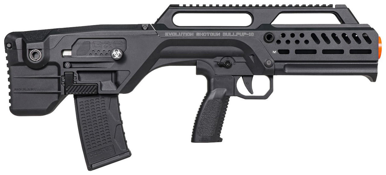 G&G ESG B-10 Gas Powered Bullpup Airsoft Shotgun, Black | Airsoft Station