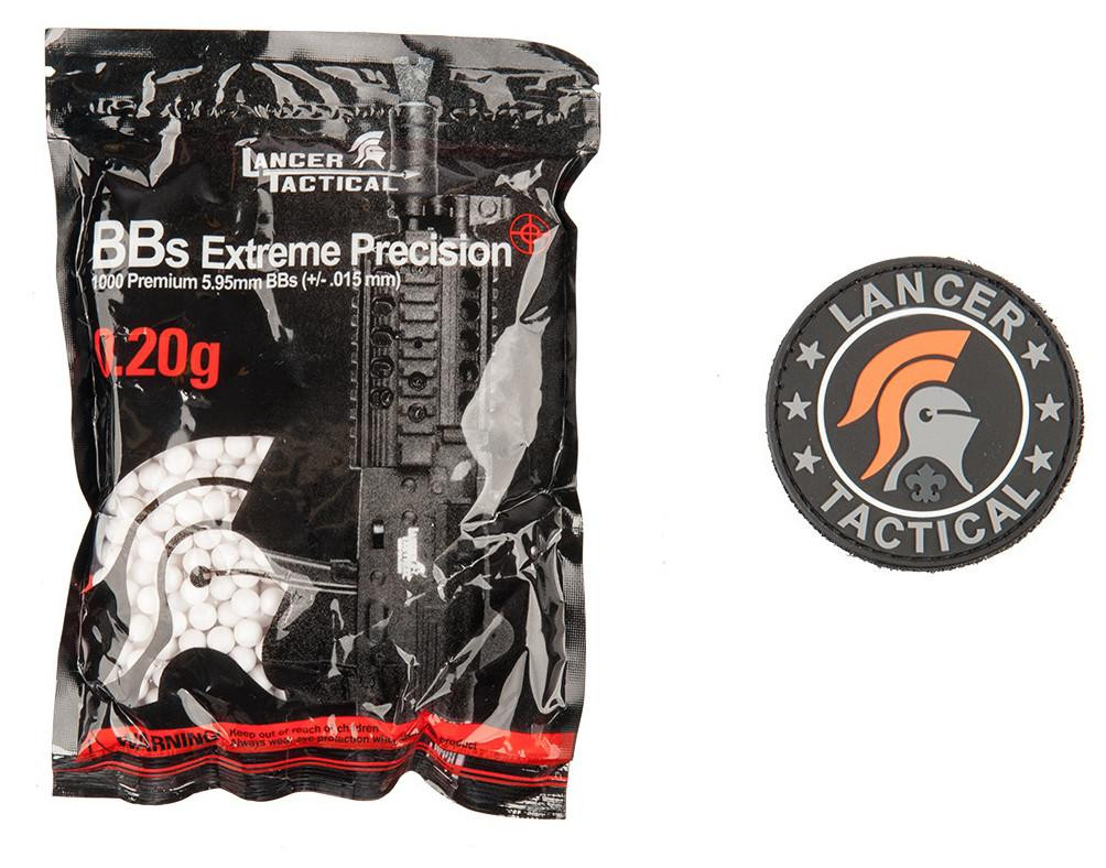 Lancer Tactical Bolt Action Airsoft Sniper Rifle w/ Folding Stock, Dark ...