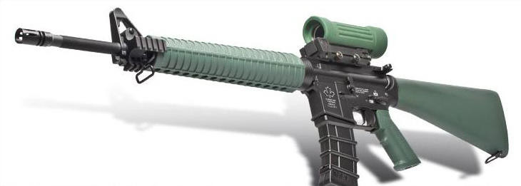 G&G GC7A1 Full Metal AEG Airsoft Rifle with Scope, Canadian C7A1/C7A2