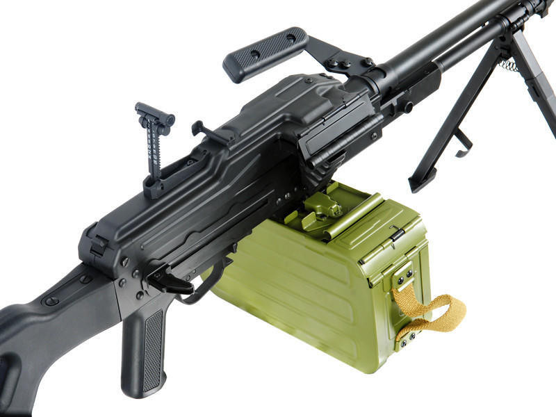 A&K PKM Full Metal Airsoft Support Weapon AEG