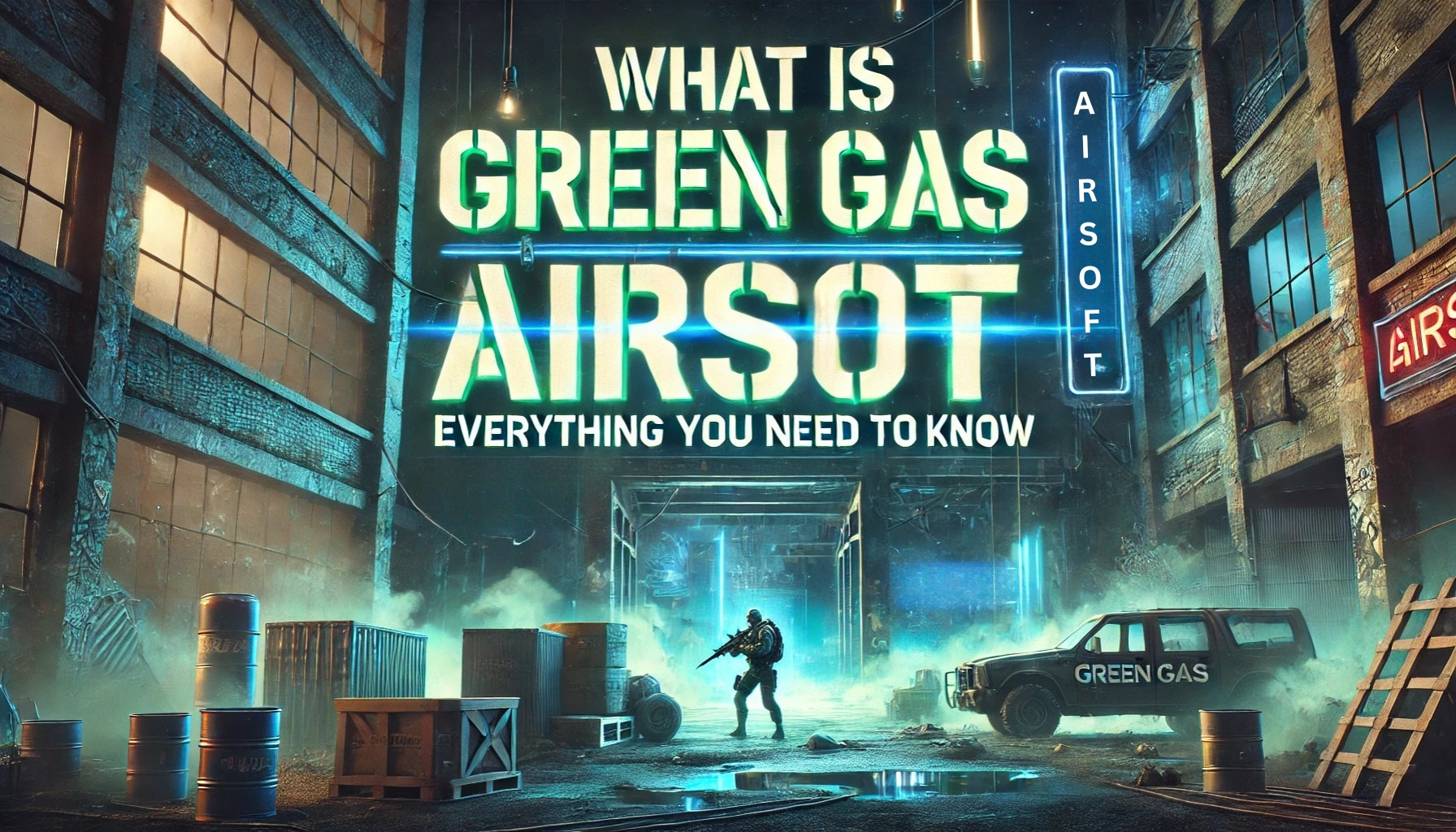 The Ultimate Guide to Green Gas Airsoft Guns - Airsoft Station
