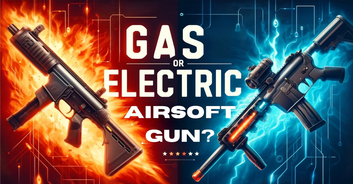 Airsoft Gas gun Vs. Electric (AEG): What Sets Them Apart? - Airsoft Station