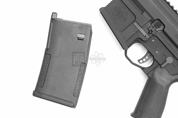 KWA PTS Mega Arms MML MATEN Gas Airsoft Rifle, Black