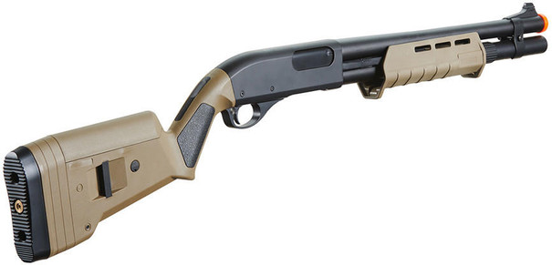 Golden Eagle M870 MP M-LOK Style 3/6-Shot Pump Action Gas Airsoft ...