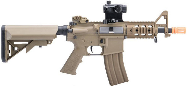 Cybergun Licensed Colt Sportsline Ranger M4 Airsoft AEG Rifle w/ G3 Micro-Switch Gearbox, Tan ...