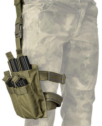 Lancer Tactical Drop Leg Six M4/M16 Magazine Panel, OD Green | Airsoft ...