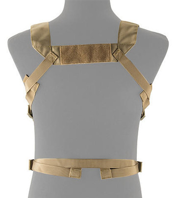 Lancer Tactical Adaptive Multi-Purpose Slim Chest Rig, Tan | Airsoft ...