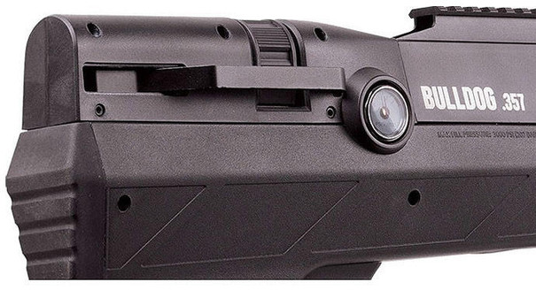 Benjamin Bulldog .357 Shrouded PCP Bullpup Air Rifle, Black | Airsoft ...