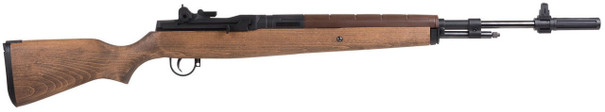 Springfield Armory M1A Underlever .22 Pellet Air Rifle, Wood Stock ...