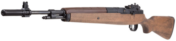 Springfield Armory M1A Underlever .22 Pellet Air Rifle, Wood Stock ...