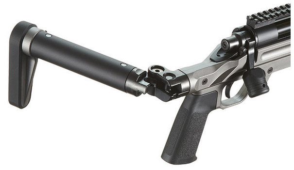 Tokyo Marui VSR-ONE Bolt Action Airsoft Sniper Rifle w/ Folding Stock, Stealth Gray | Airsoft ...