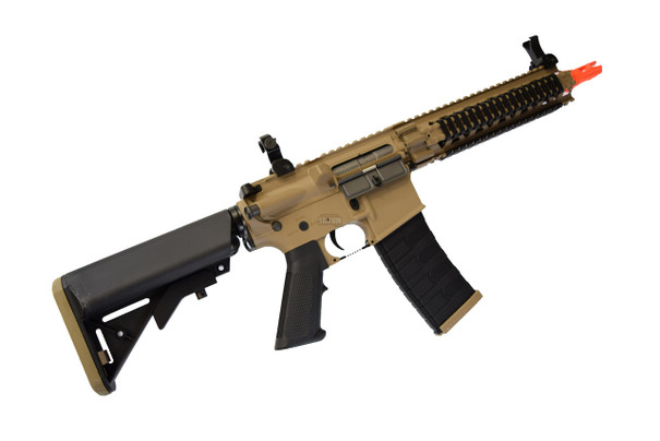 G&G CM18 MOD1 Combat Machine AEG Airsoft Gun, Tan